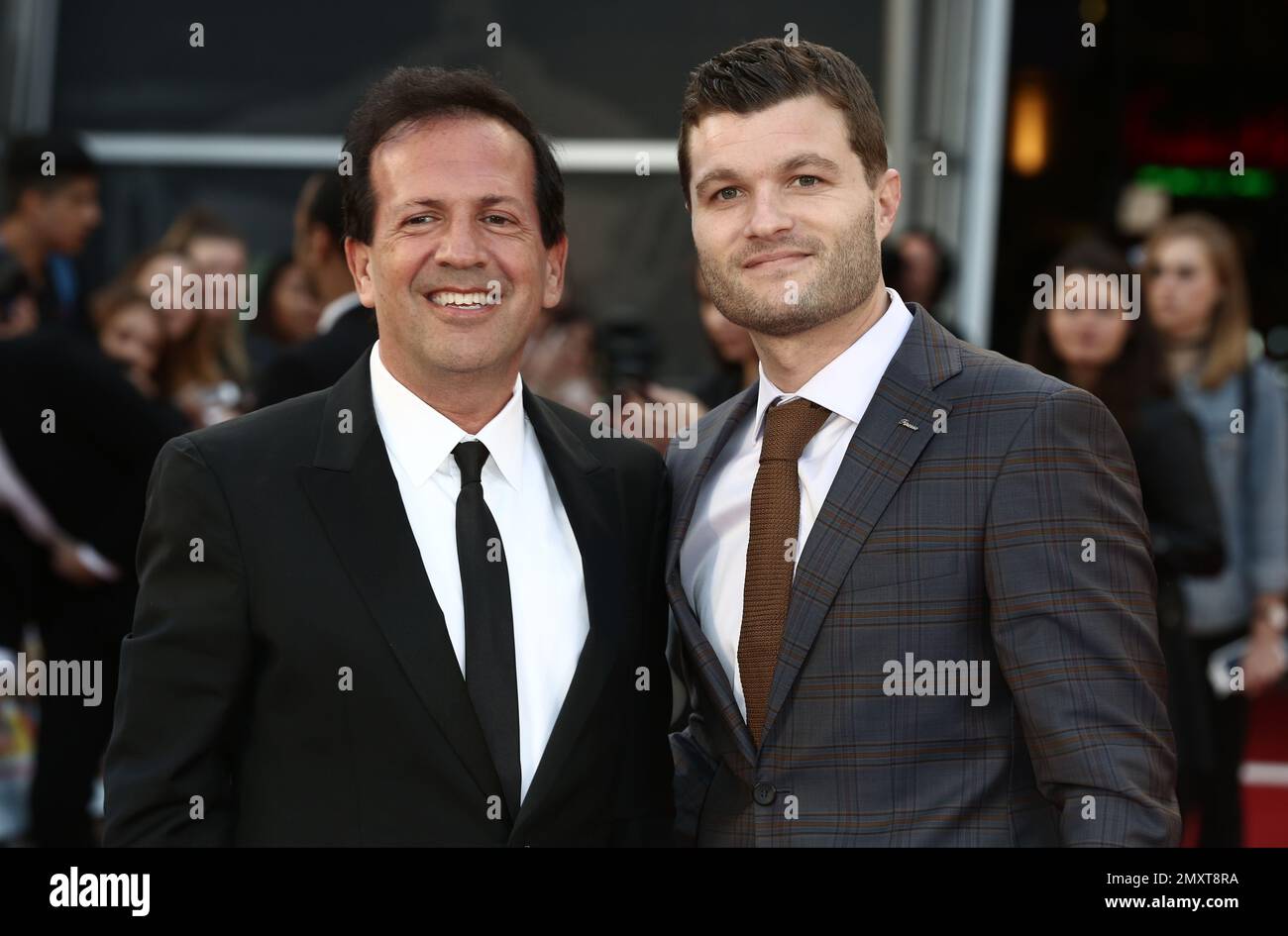 Producer Max Gottlieb, Left, and Director Peter Vass, right, pose for ...