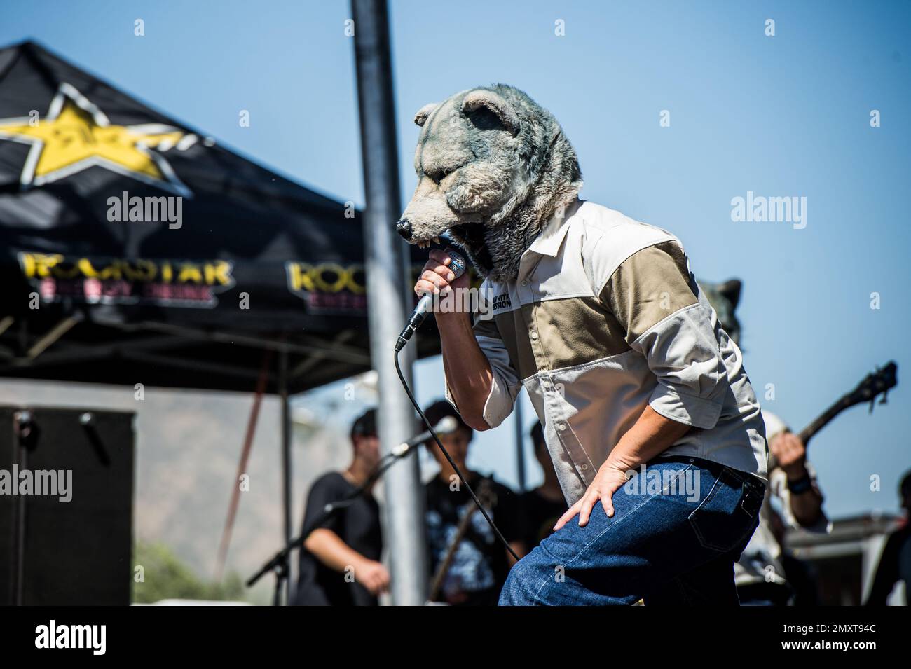 Tokyo Tanaka of Man with a Mission performs during day 2 of Ozzfest ...