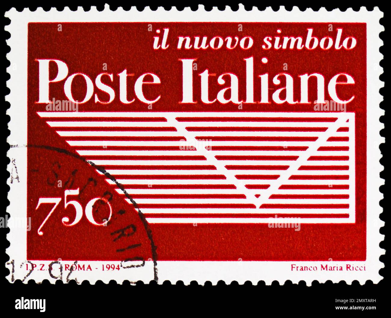 MOSCOW, RUSSIA - FEBRUARY 2, 2023: Postage stamp printed in Italy shows ...
