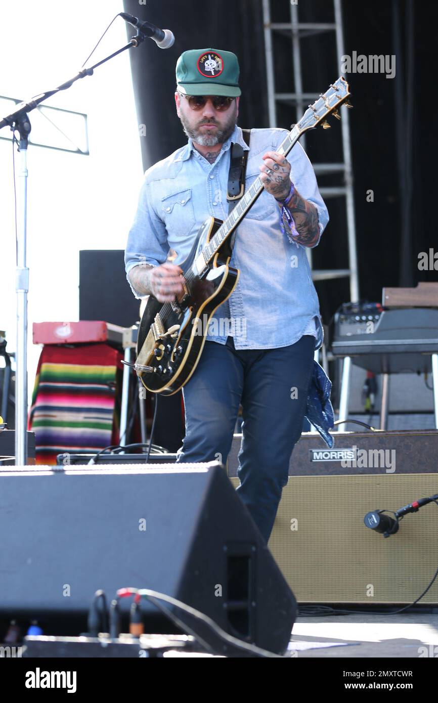 Artist Dallas Green of City and Colour performs at the Pilgrimage Music ...