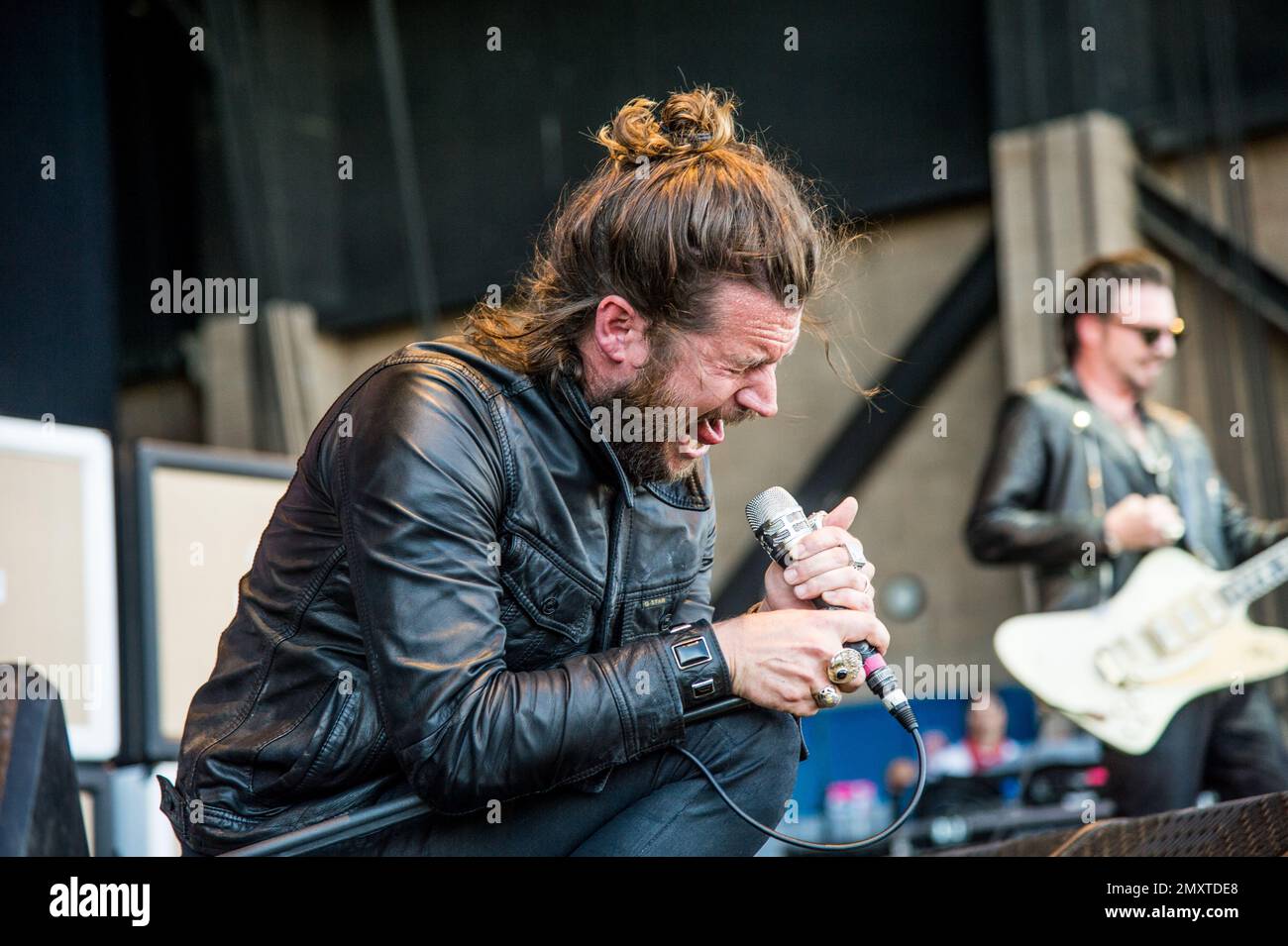 Jay Buchanan of Rival Sons performs during night one of Ozzfest meets ...