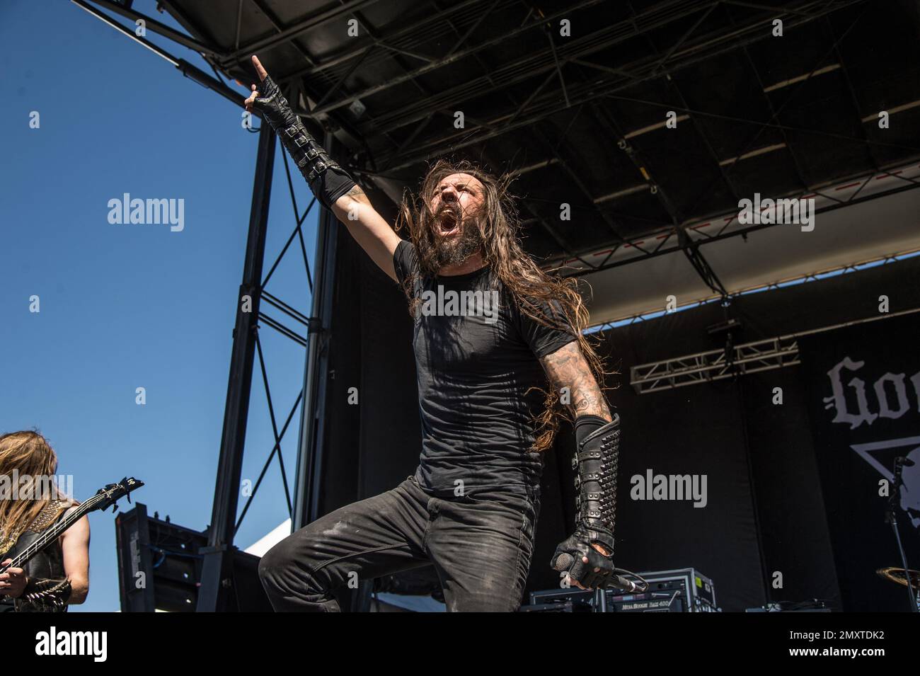 Louis Benjamin Falgoust II of Goatwhore performs during night one of ...