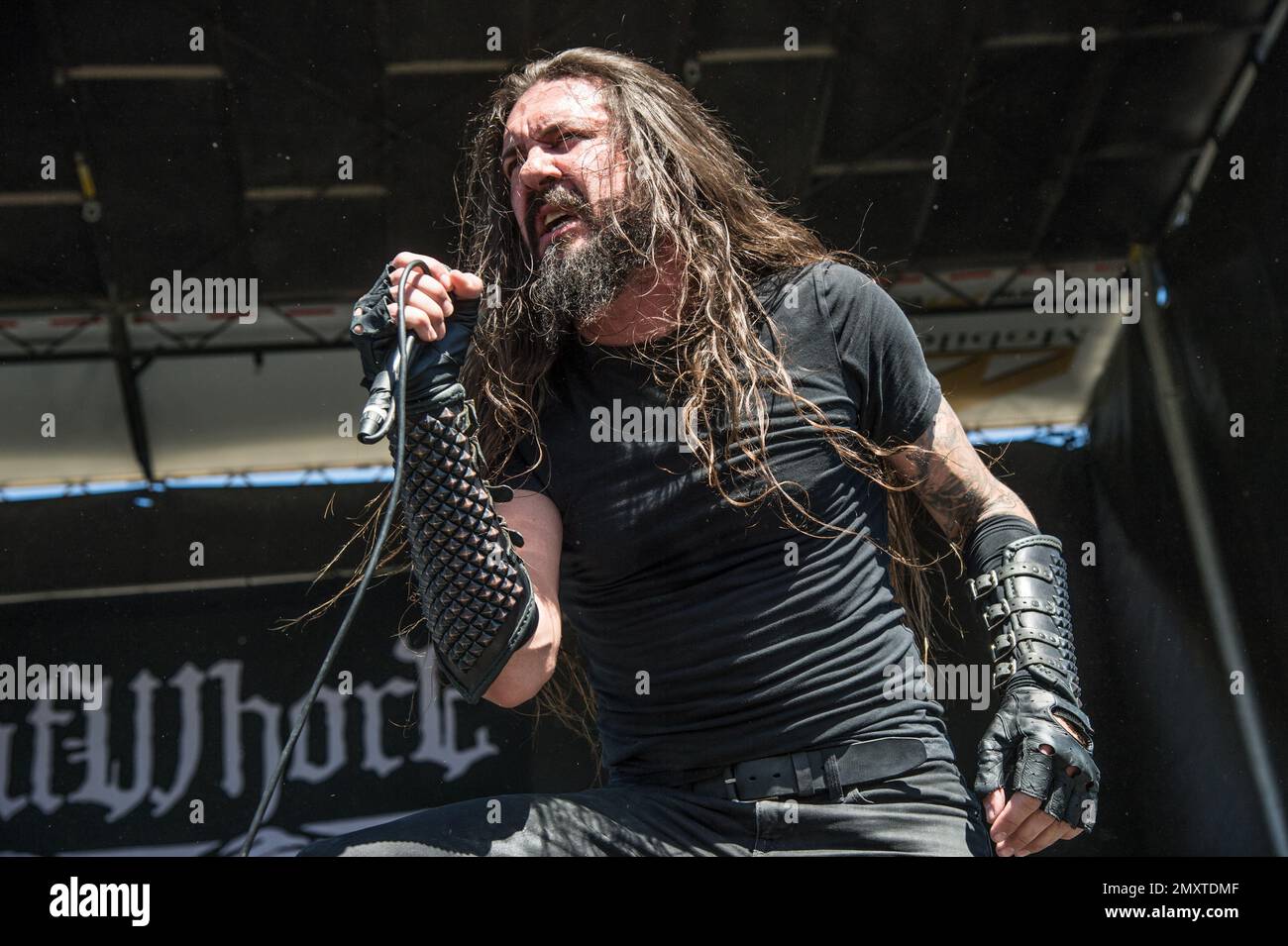 Louis Benjamin Falgoust II of Goatwhore performs during night one of ...