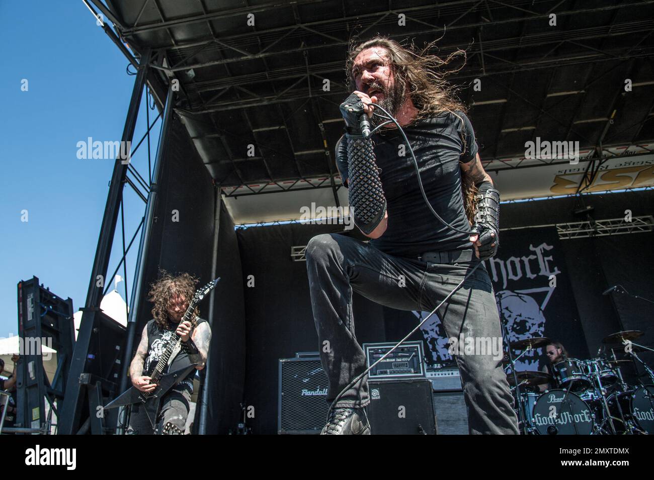 Louis Benjamin Falgoust II of Goatwhore performs during night one of ...