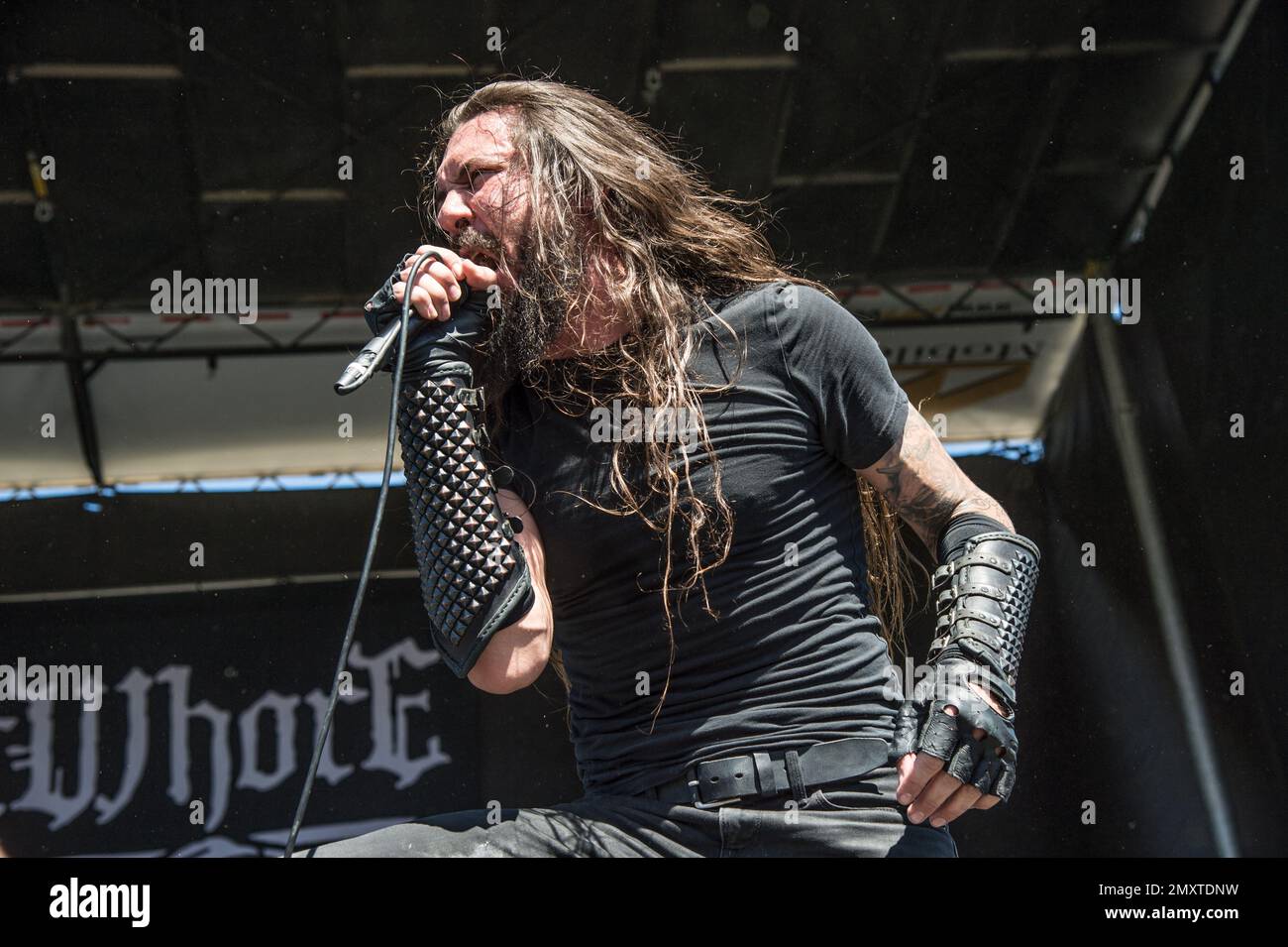 Louis Benjamin Falgoust II of Goatwhore performs during night one of ...