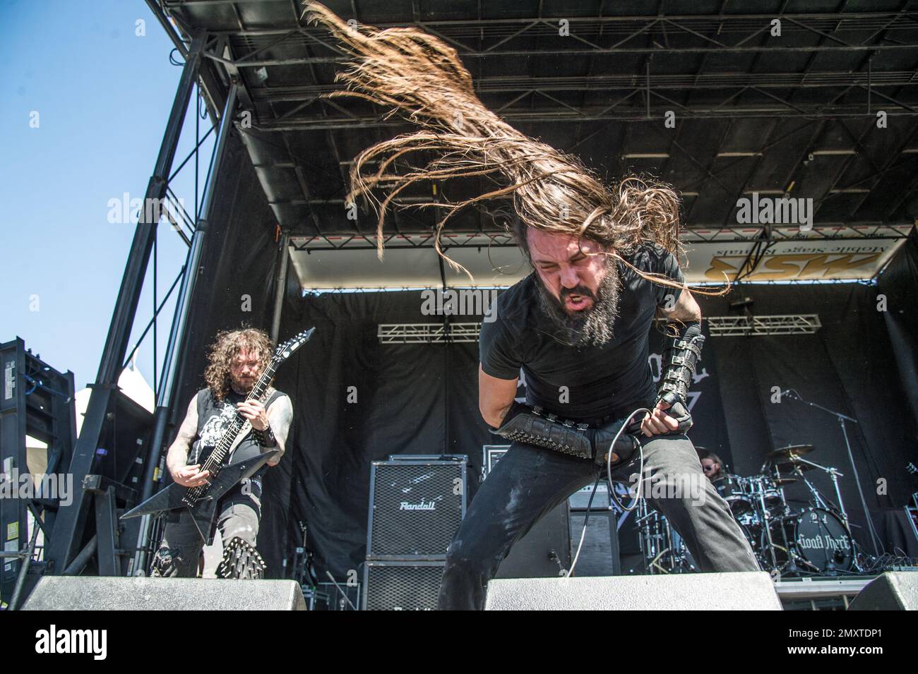 Louis Benjamin Falgoust II of Goatwhore performs during night one of ...