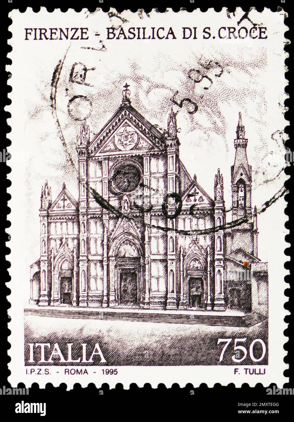 MOSCOW, RUSSIA - FEBRUARY 2, 2023: Postage stamp printed in Italy shows ...