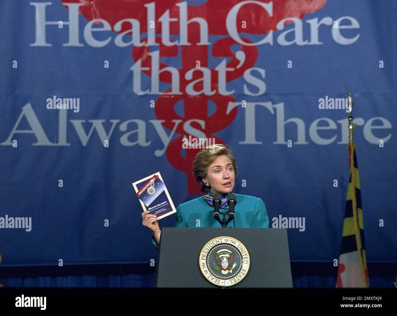 FILE - In this Oct. 28, 1993 file photo, first lady Hillary Clinton ...