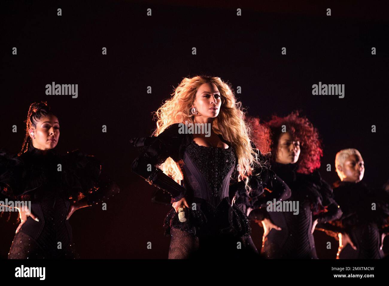 IMAGE DISTRIBUTED FOR PARKWOOD ENTERTAINMENT - Beyonce performs during ...
