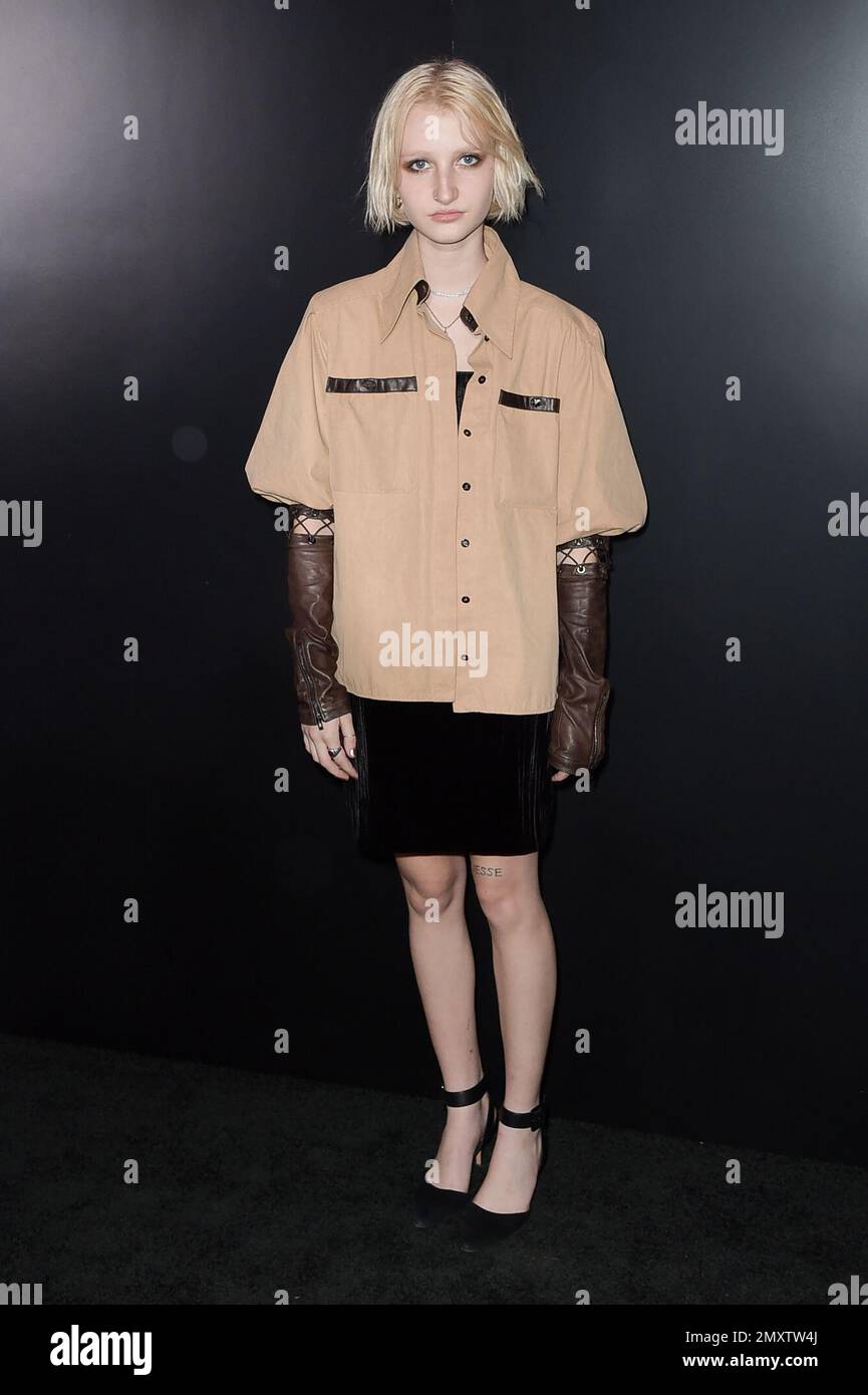 Ava Hawk McDean seen at the Chanel dinner to celebrate new fragrance No.5 L’EAU with Lily-Rose ...