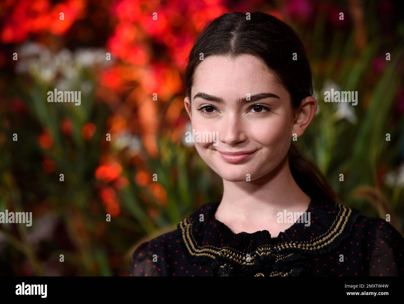Actress Emily Robinson poses at the 14th Annual Teen Vogue Young ...