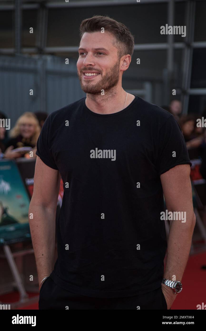 Rick Edwards poses for photographers upon arrival at the Empire Live ...