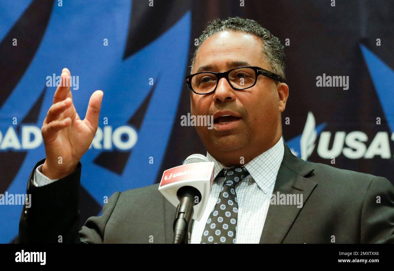 FILE - In this July 5, 2016, file photo, Max Siegel, CEO of USA Track ...