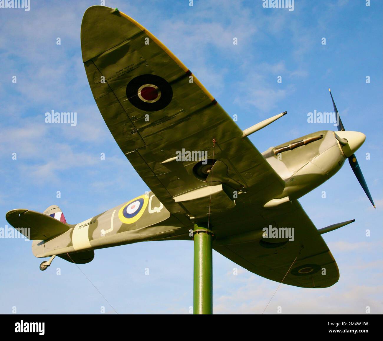 The famous spitfire Stock Photo - Alamy