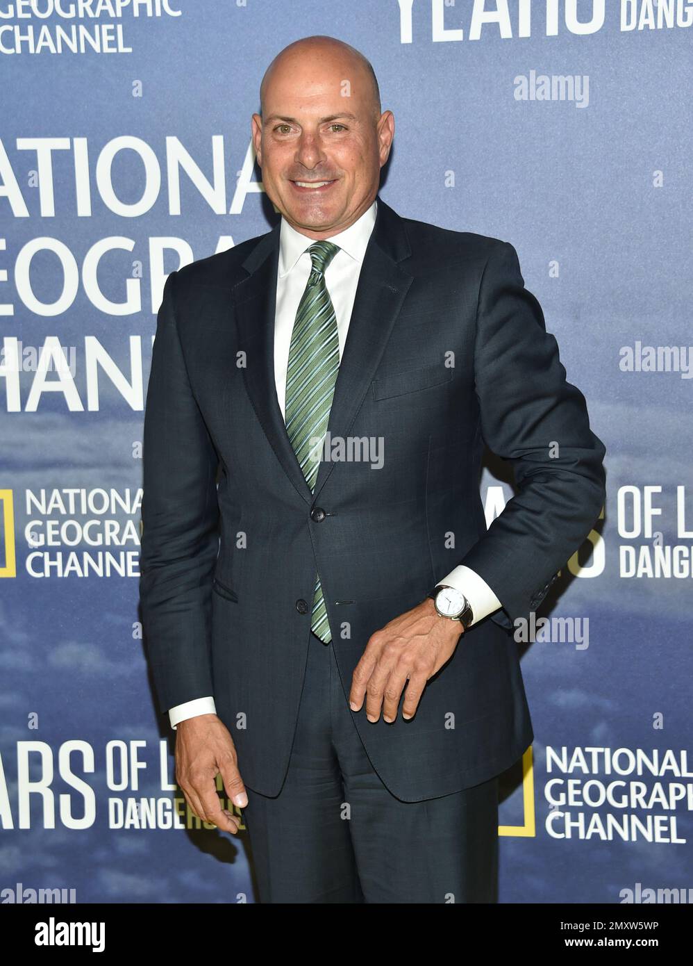 Thomas D'Agostino attends the premiere of National Geographic Channel's ...