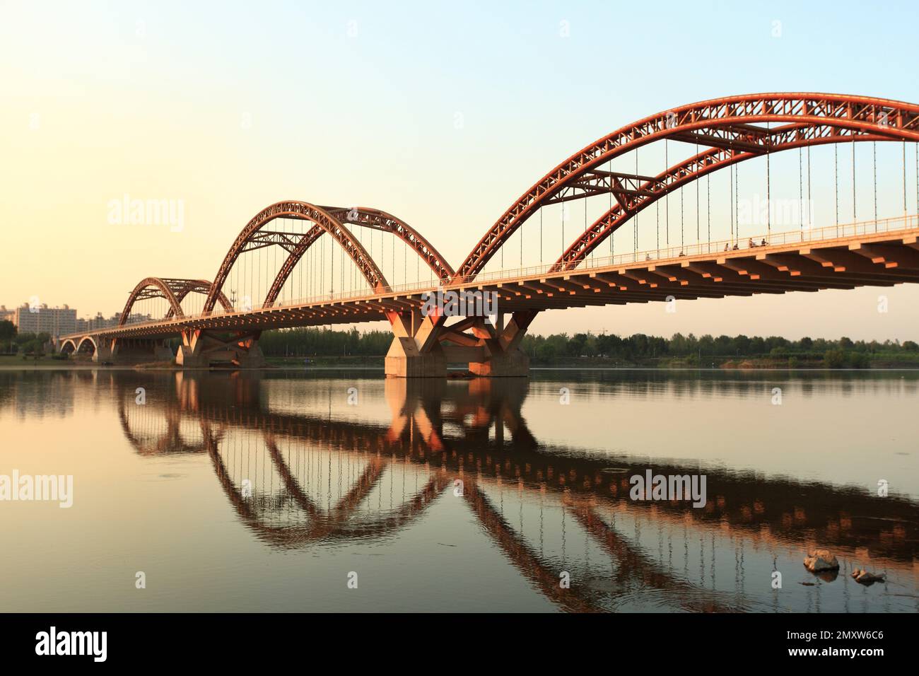 Shenyang hun river bridge hi-res stock photography and images - Alamy