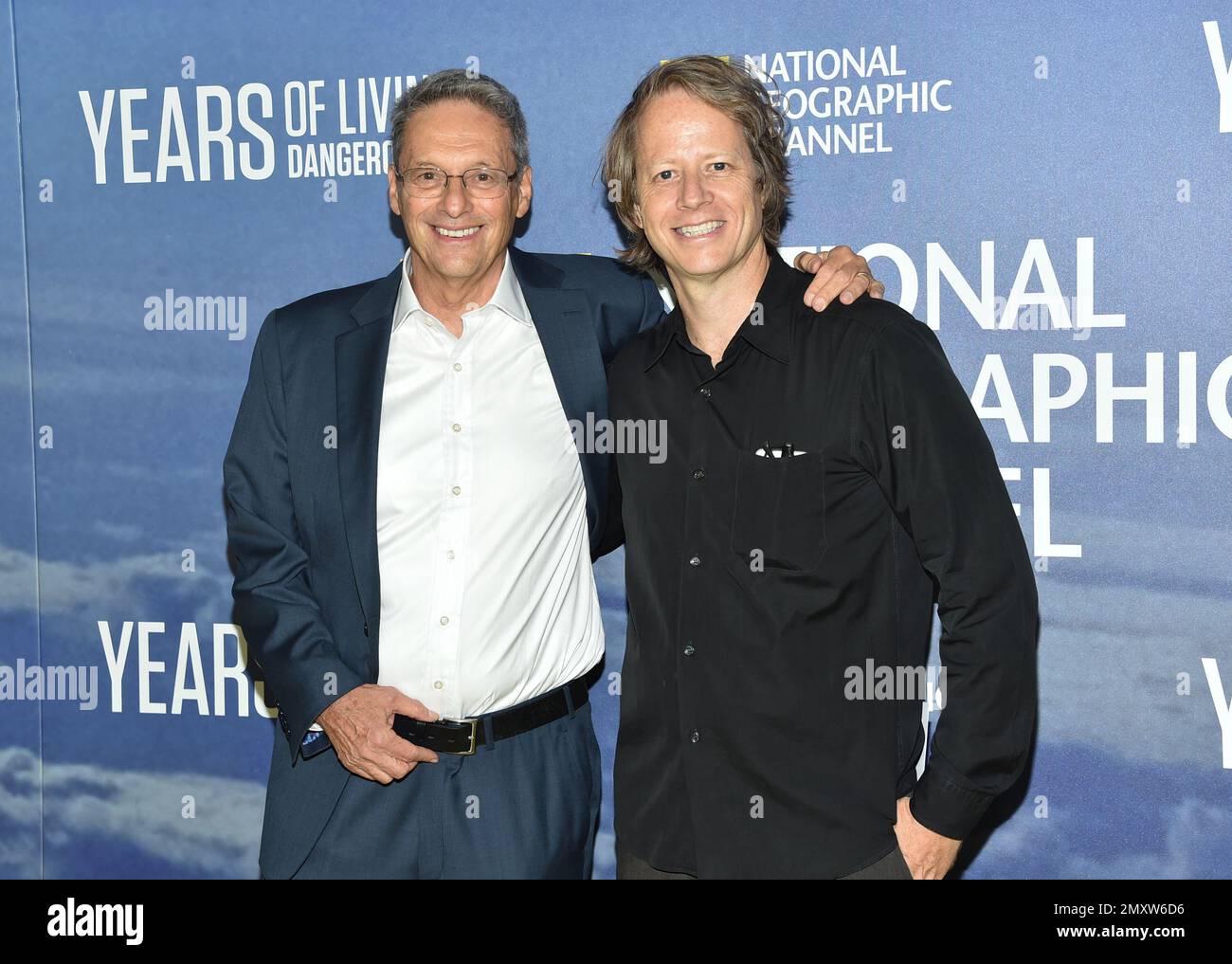 Executive producers David Gelber, left, and Joel Bach attend the ...