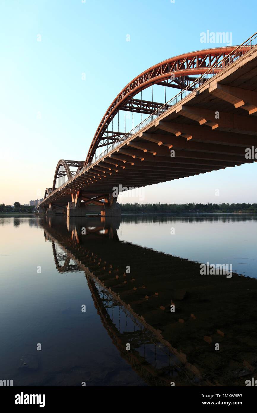 Shenyang hun river bridge hi-res stock photography and images - Alamy