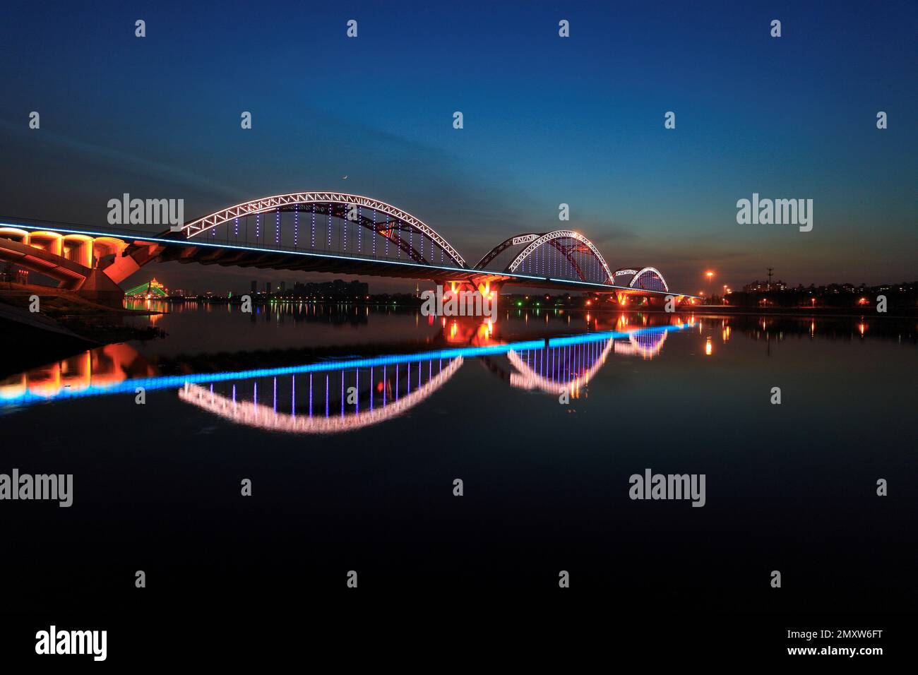 Shenyang hun river bridge hi-res stock photography and images - Alamy