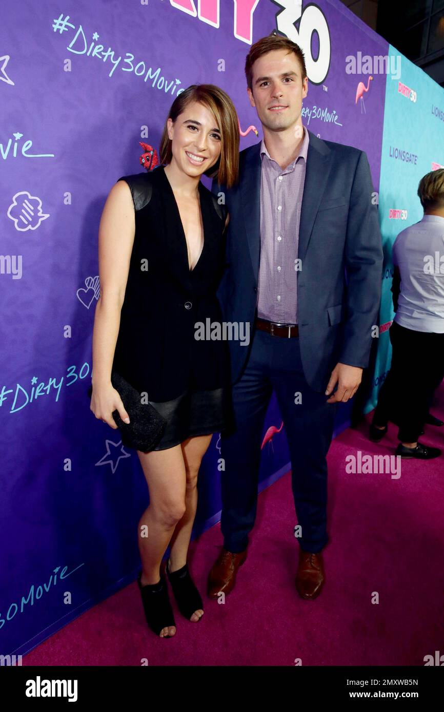 Anne Fidler and Andy Ridings seen at Lionsgate Premiere of "Dirty 30 ...