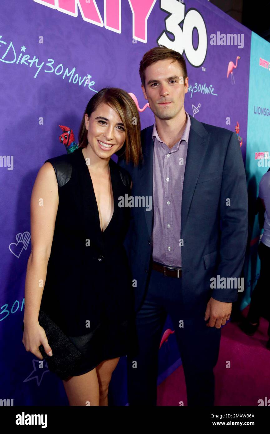 Anne Fidler and Andy Ridings seen at Lionsgate Premiere of "Dirty 30 ...