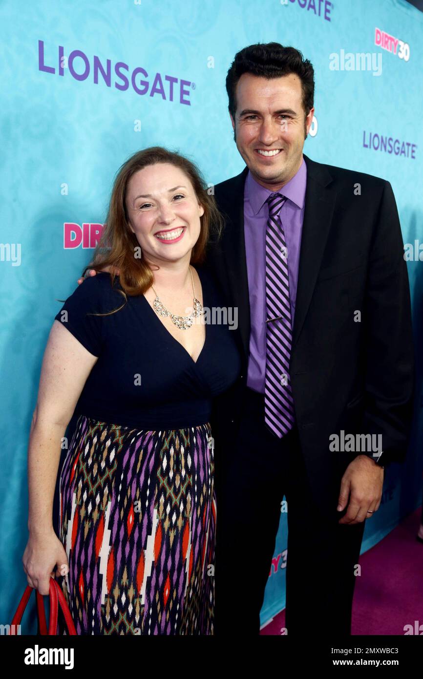 Jessica Ballinger and Chris Ballinger seen at Lionsgate Premiere of ...