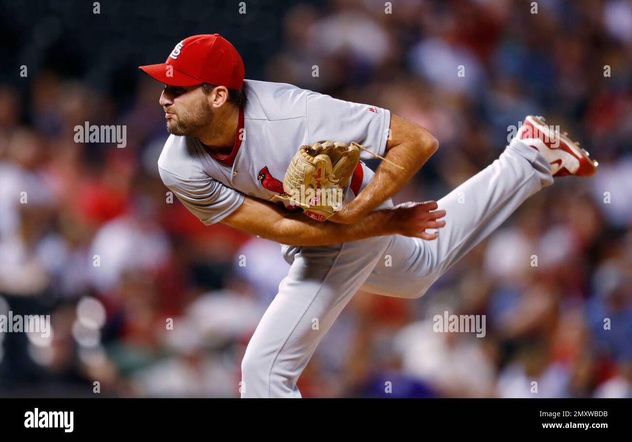 St. Louis Cardinals relief pitcher Michael Wacha delivers a pitch to ...