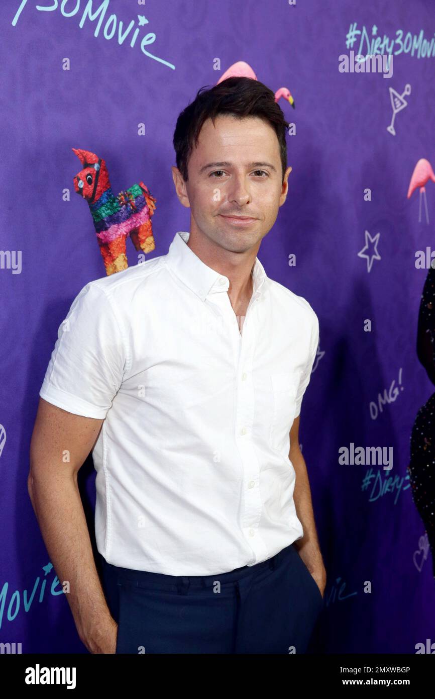 John Milhiser seen at Lionsgate Premiere of "Dirty 30" at ArcLight ...