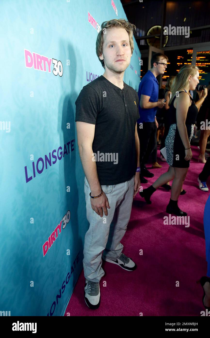 Jesse Ridgway seen at Lionsgate Premiere of "Dirty 30" at ArcLight ...