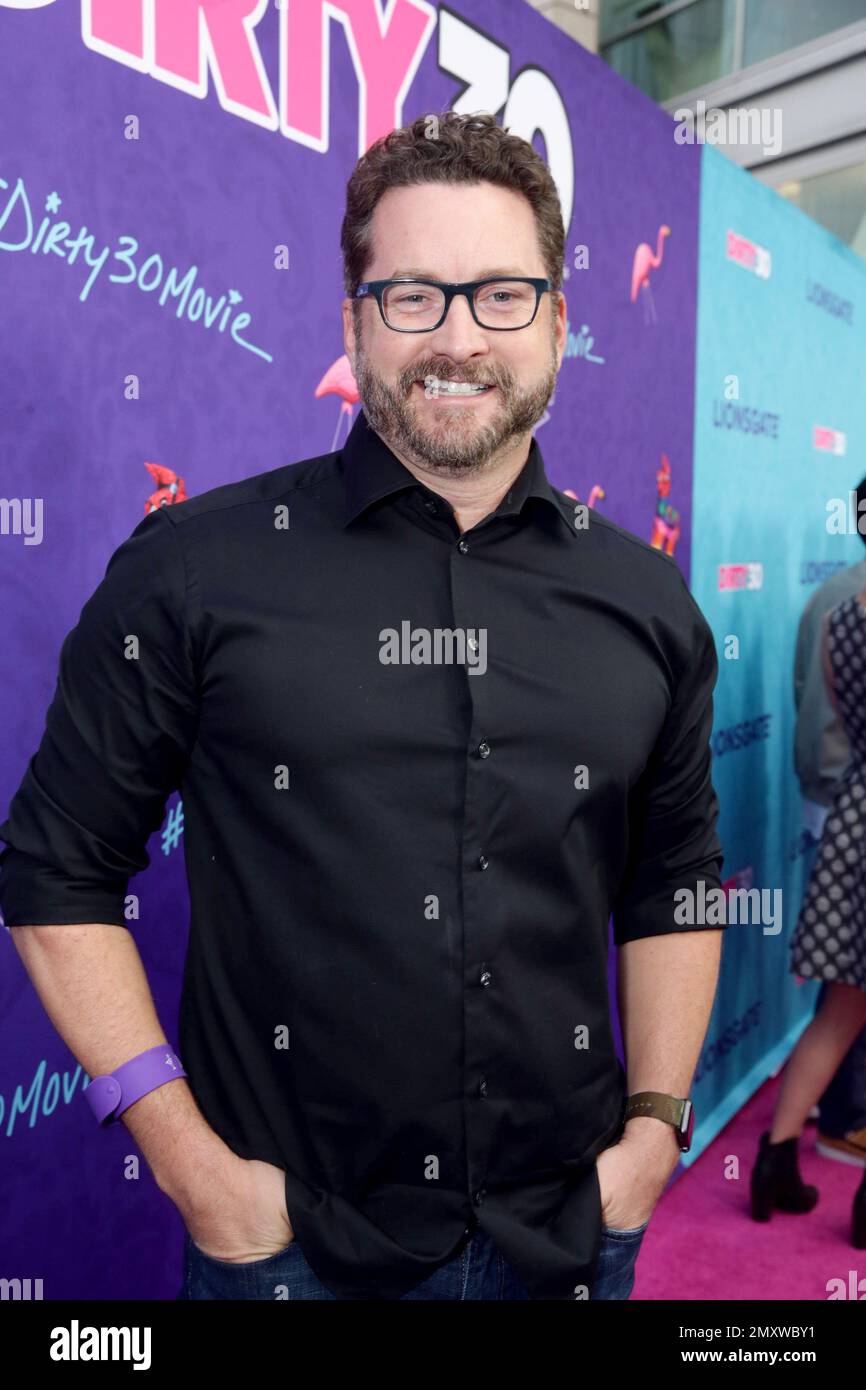 Burnie Burns seen at Lionsgate Premiere of "Dirty 30" at ArcLight ...