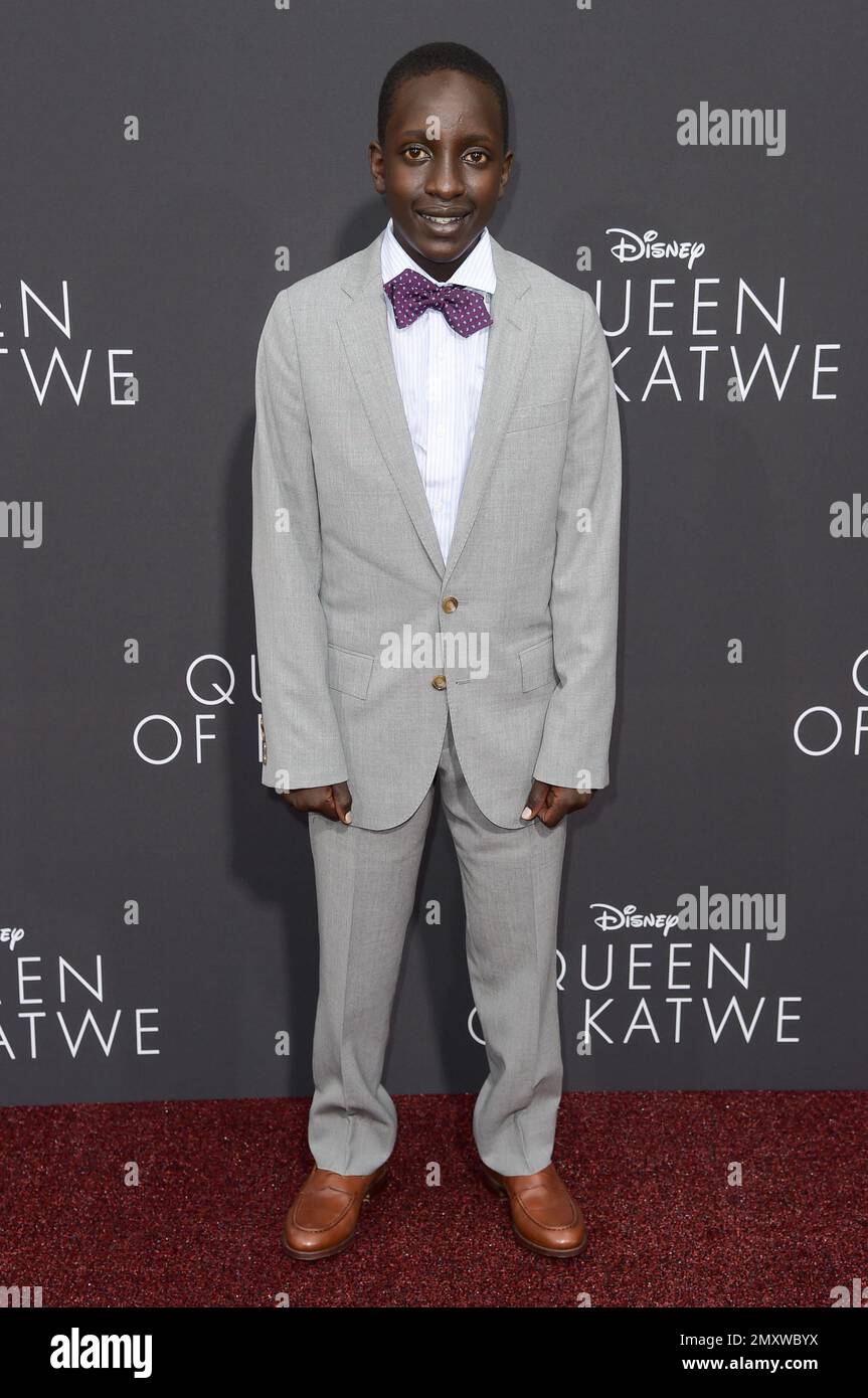 Martin Kabanza attends the LA Premiere of "Queen of Katwe" held at the ...