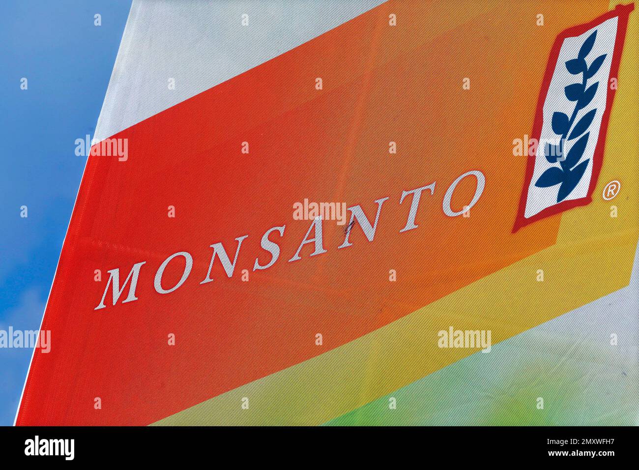 FILE - This Aug. 31, 2015, file photo, shows the Monsanto logo on ...