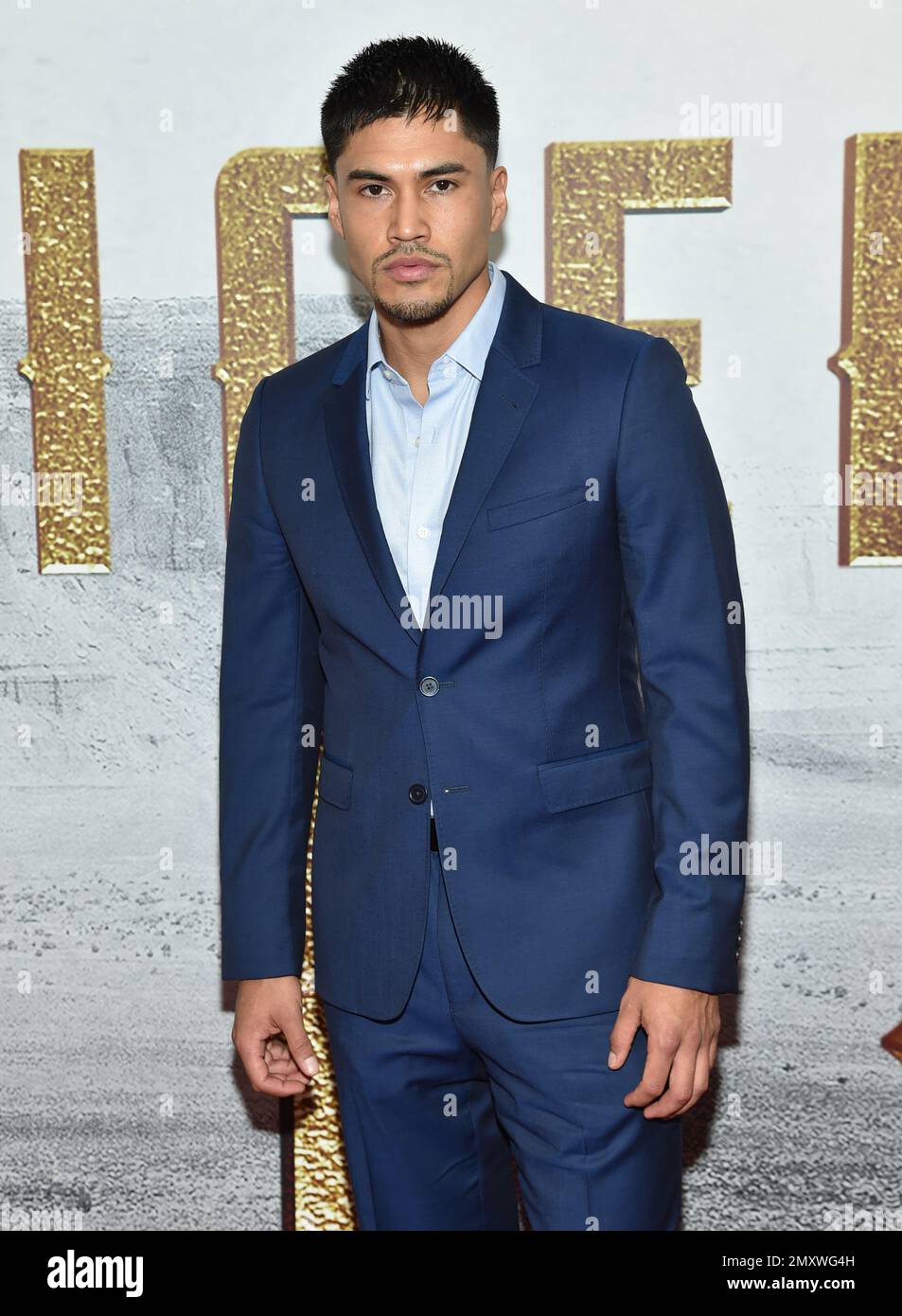 Martin Sensmeier attends a special screening of "The Magnificent Seven ...