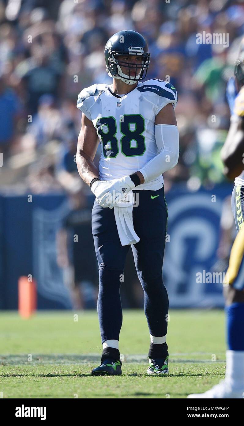 Seattle Seahawks tight end Jimmy Graham (88) in action during the ...