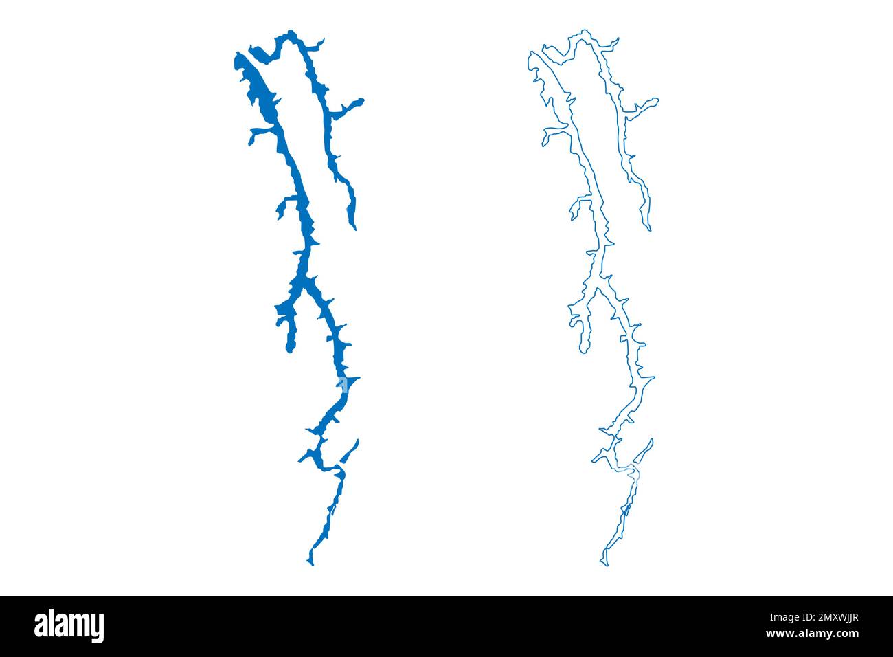 Lake Kentucky Reservoir (United States of America, North America, us ...