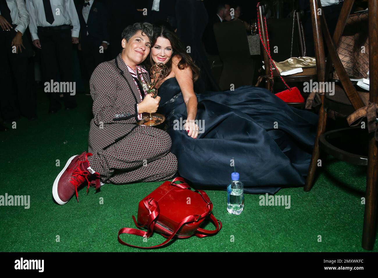 Jill Soloway, left, and Lisa Vanderpump attend Ferrari at the 68th ...