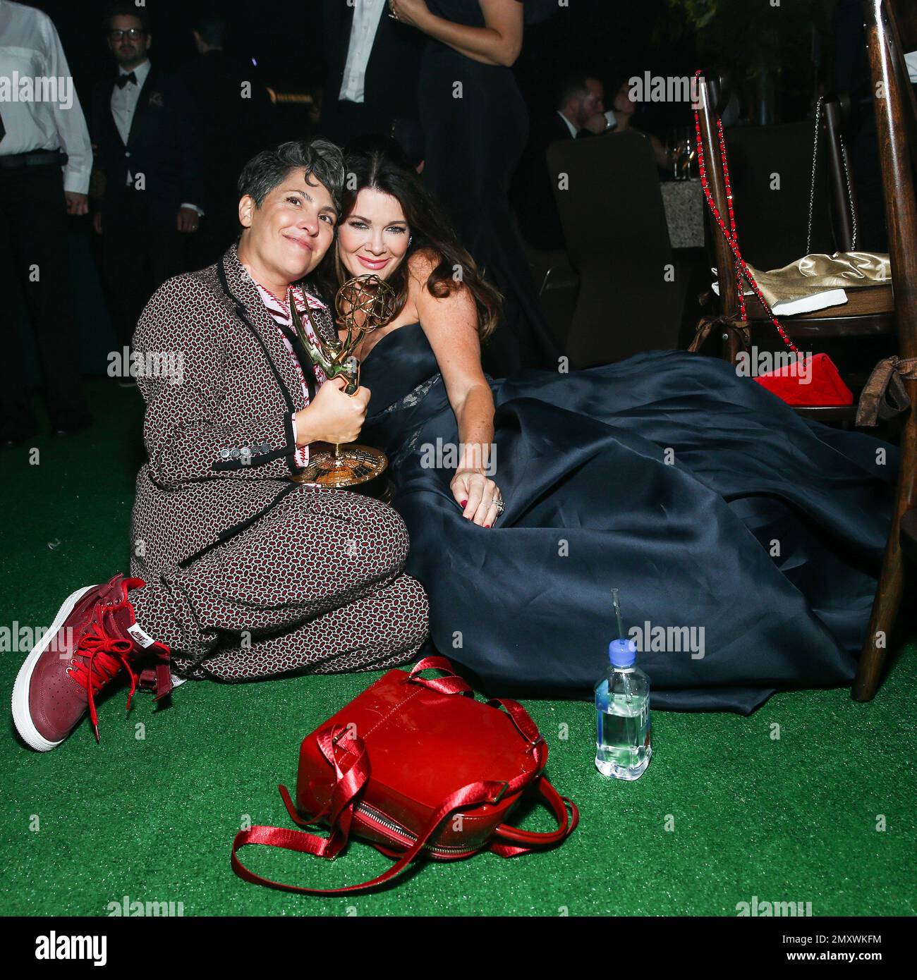 Jill Soloway, left, and Lisa Vanderpump attend Ferrari at the 68th ...