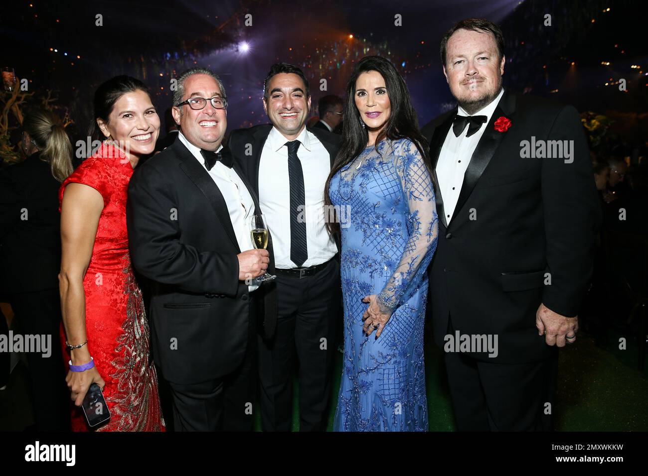 Michelle Perry, from left, Marc Taub, Michael Young, Barbara Lazaroff ...