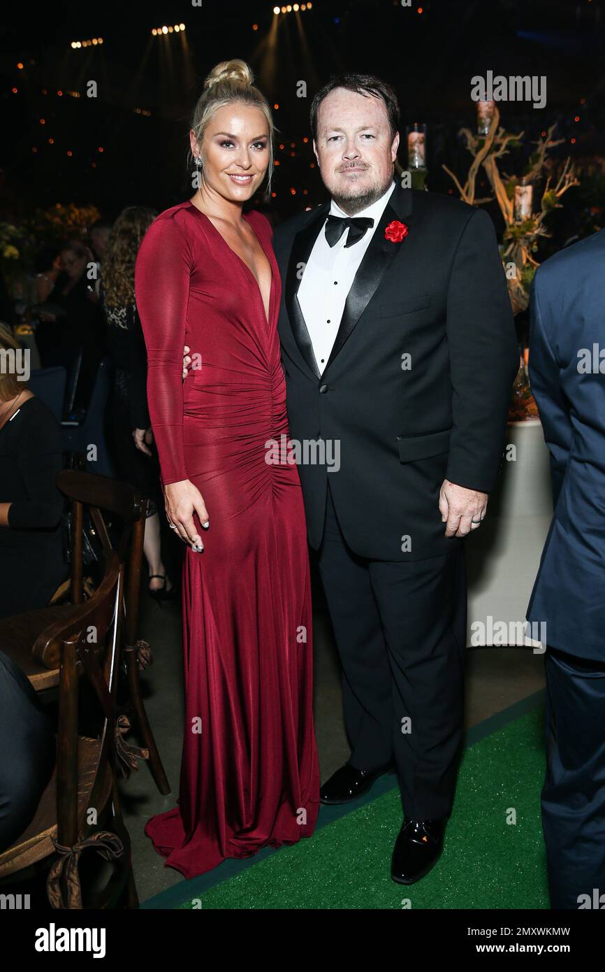 Lindsey Vonn, left, and Jaime Stewart attend Ferrari at the 68th ...