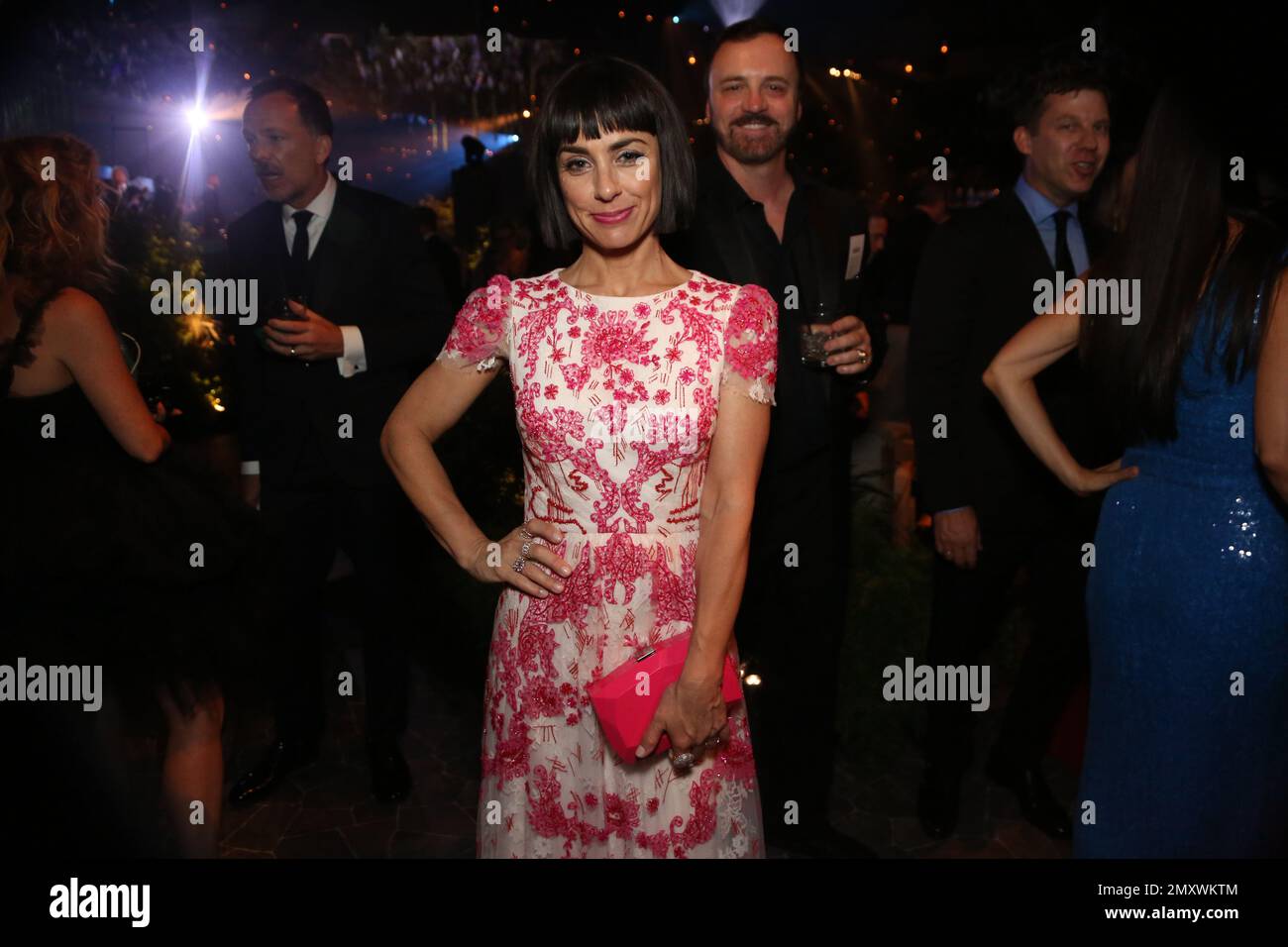 Constance Zimmer at the 68th Primetime Emmy Awards Governors Ball with ...