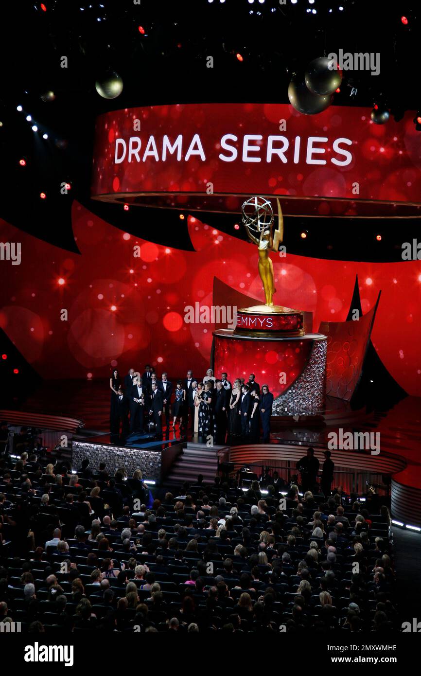 EXCLUSIVE - The team from Game of Thrones accepts the award for ...