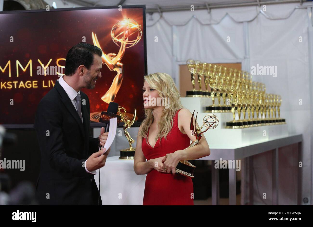 EXCLUSIVE - Kate McKinnon attends the 68th Primetime Emmy Awards on ...