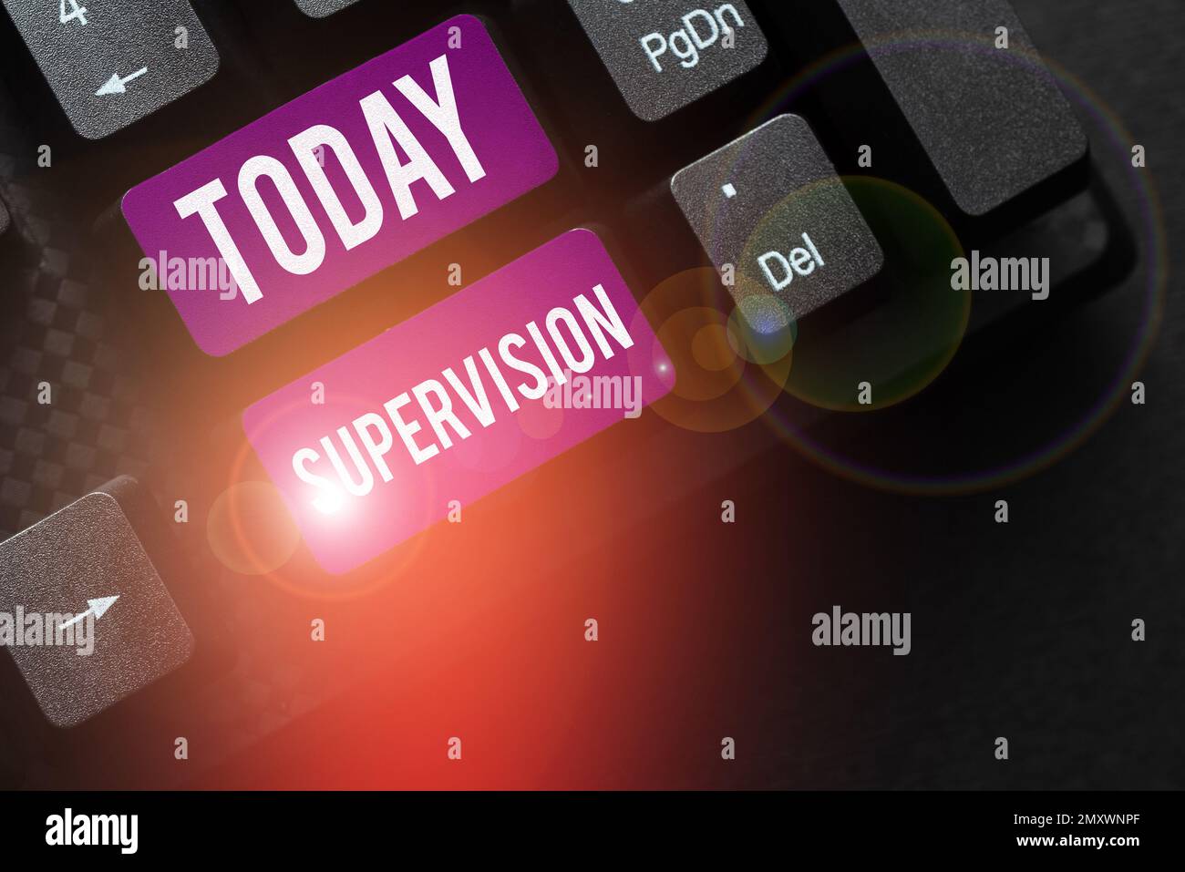 Inspiration showing sign Supervision. Word Written on monitoring and ...