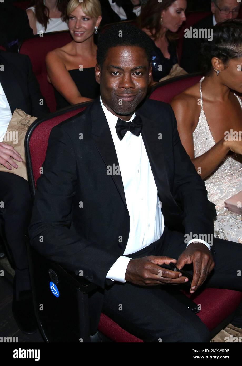EXCLUSIVE - Chris Rock appears in the audience at the 68th Primetime ...