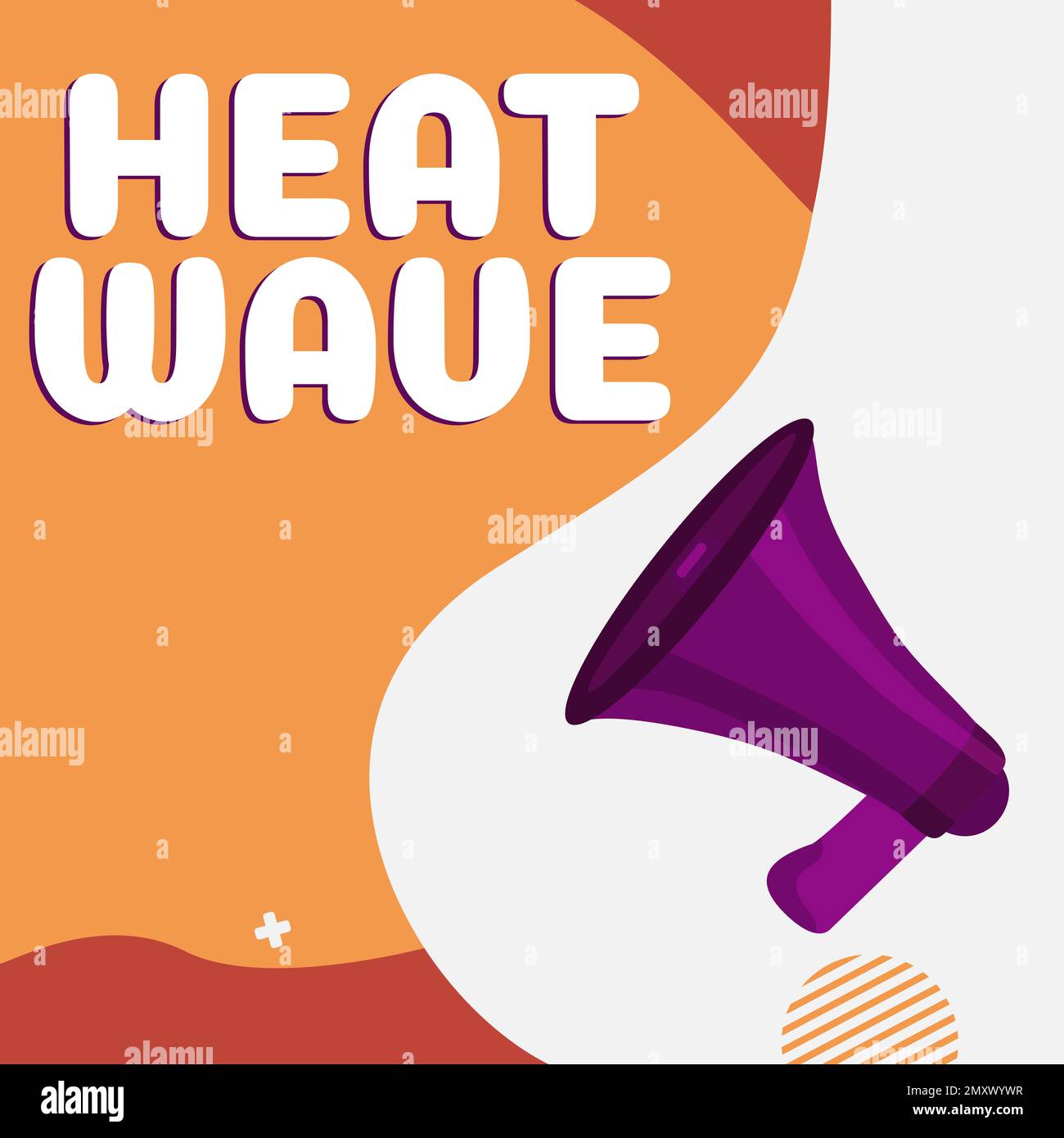 Handwriting text Heat Wave. Business idea a prolonged period of ...