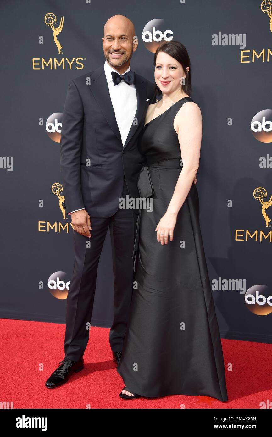 Keegan-Michael Key, left, and Cynthia Blaise arrive at the 68th ...