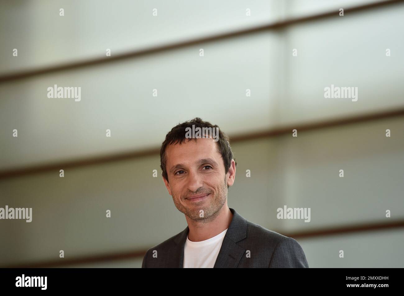 Spanish actor Pablo Derqui poses during a photo call to promote his ...