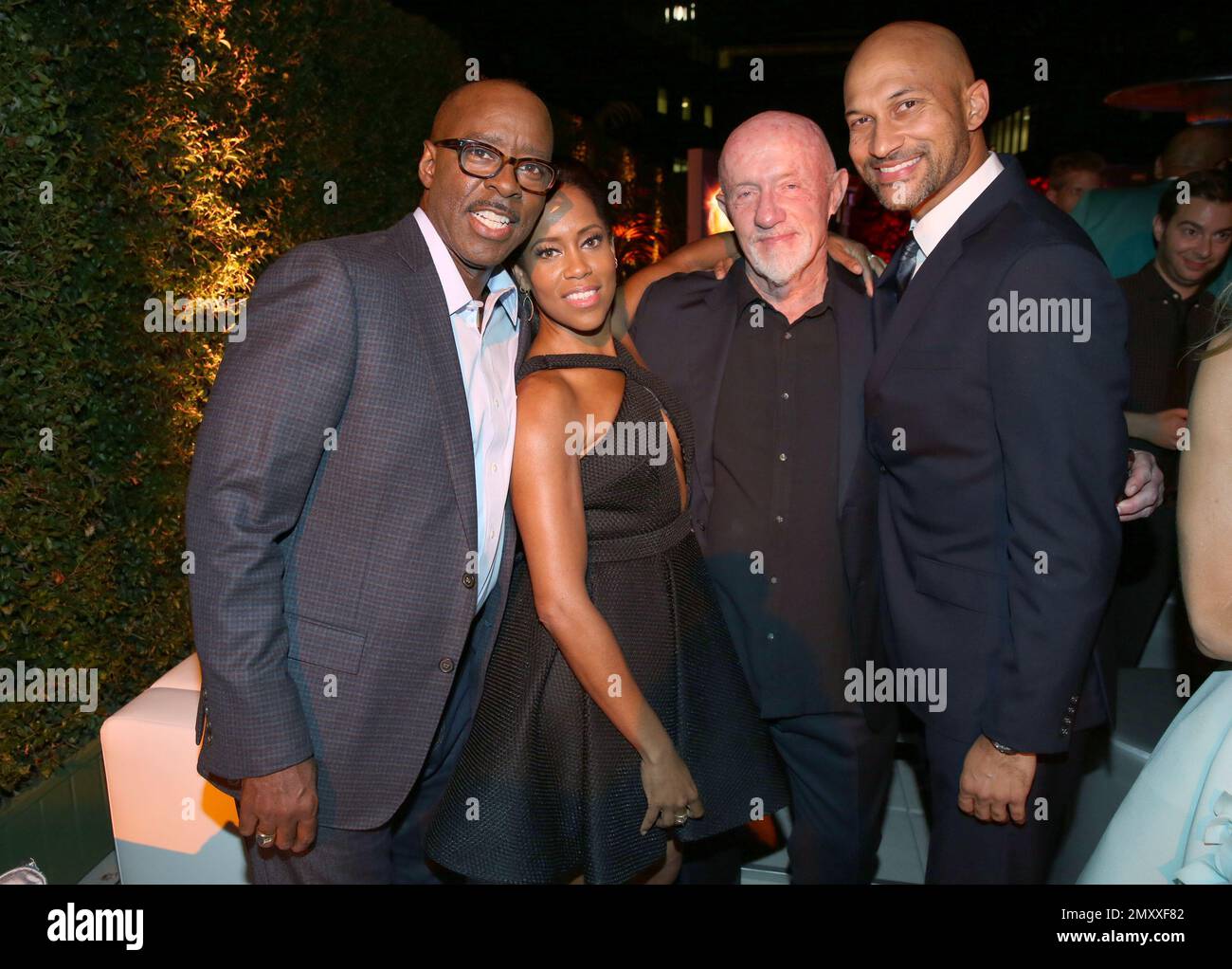 Courtney B. Vance, from left, Regina King, Jonathan Banks, and Keegan ...