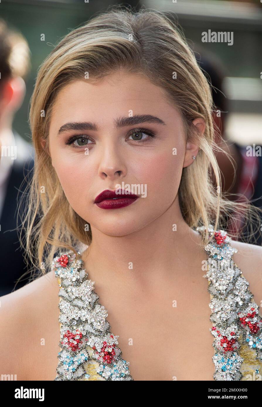 Chloë Grace Moretz attends the premiere for "Brain on Fire" on day 9 of ...