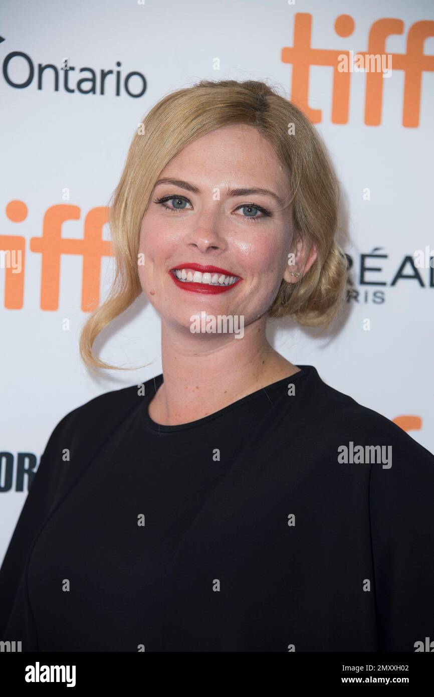 Susannah Cahalan attends the premiere for "Brain on Fire" on day 9 of ...
